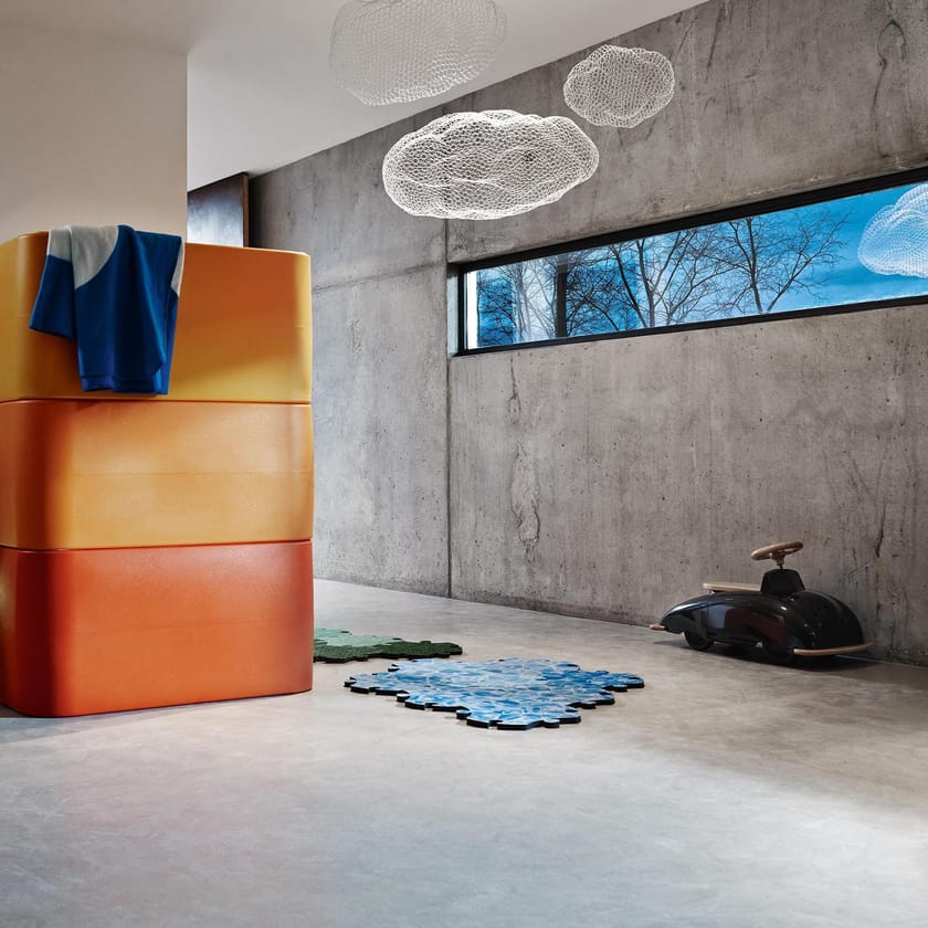 CLOUDS Wire mesh hanging decoration By Magis | design Benedetta Mori Ubaldini