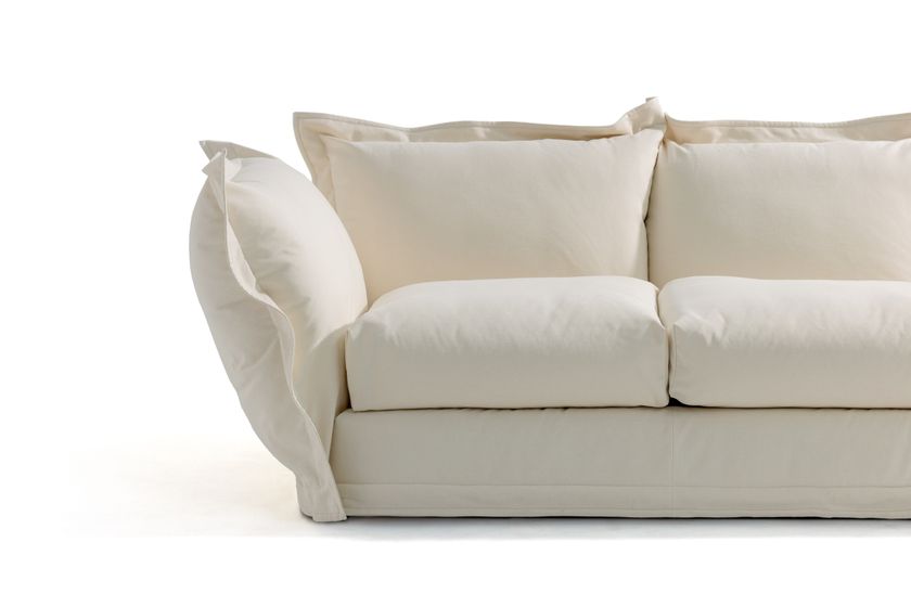 CLOUDSCAPE Fabric sofa with removable cover By Moroso