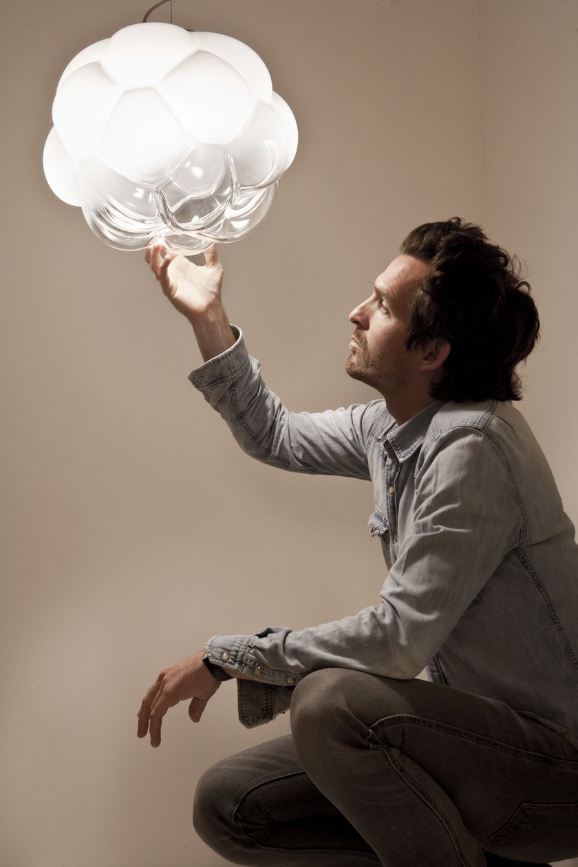 CLOUDY | Pendant lamp By Fabbian design Mathieu Lehanneur
