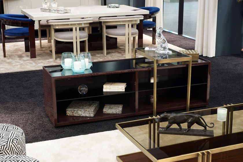 CLUB Rectangular wood veneer console table By Stylish Club | design Rui ...