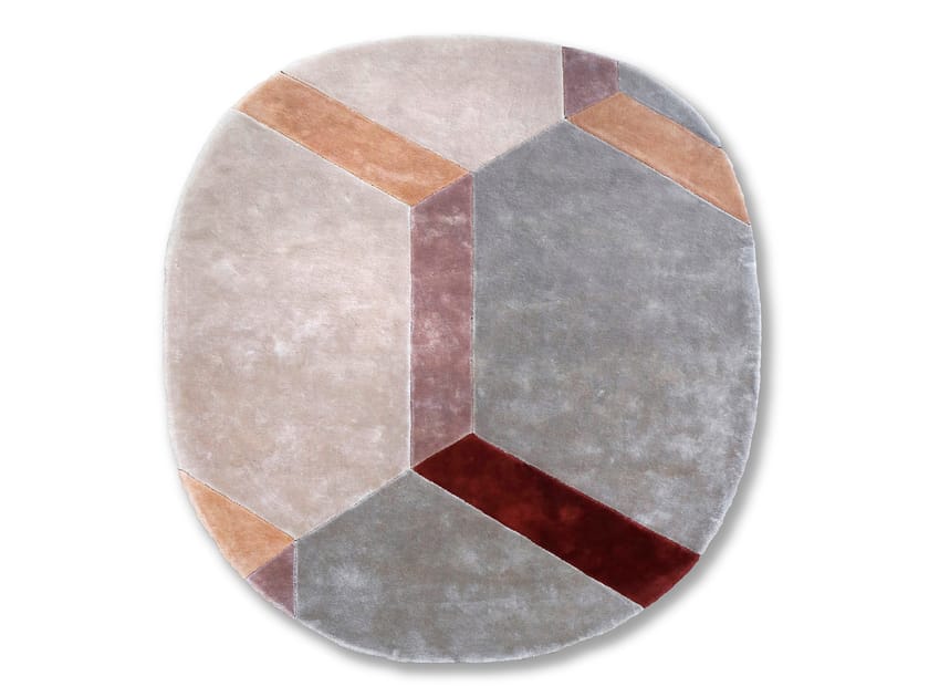 COBBLESTONE Handmade tencel rug By G.T.DESIGN | design Deanna Comellini