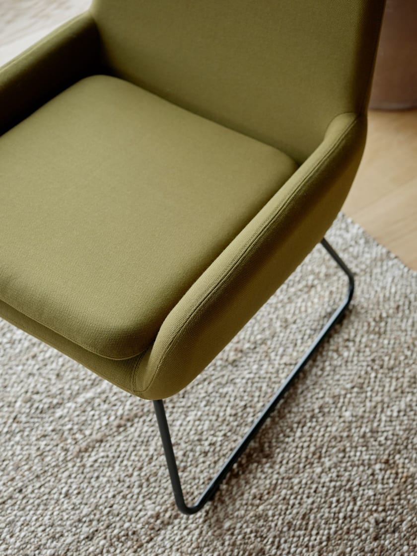 COCO | Sled base armchair By SOFTLINE design Busk + Hertzog