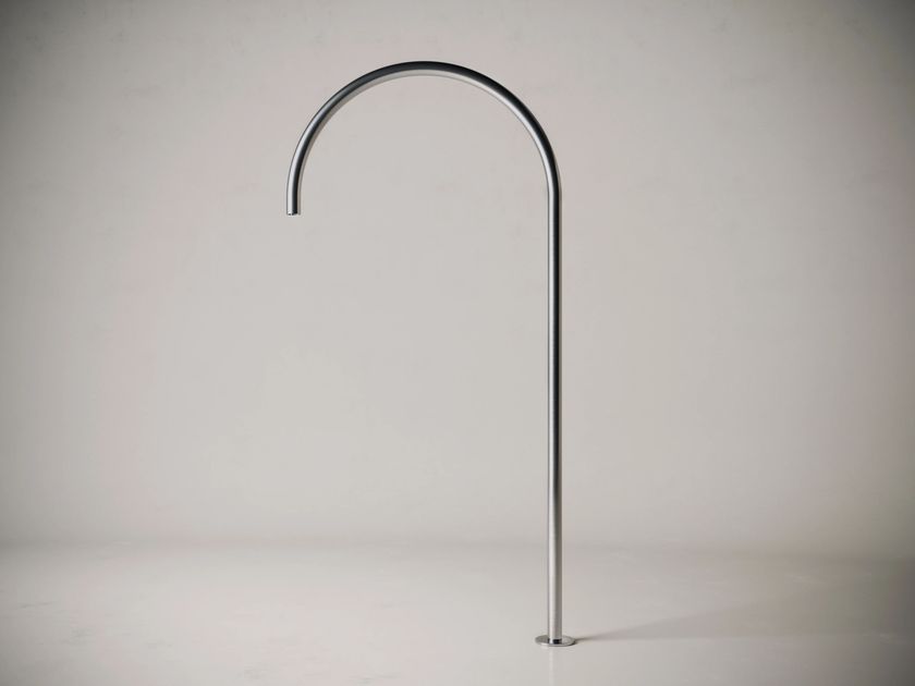 JP 35.2 Floor standing stainless steel bathtub spout By COCOON | design ...