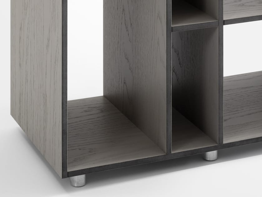 CODE 1 Open wall-mounted freestanding bookcase By ZEITRAUM | design ...