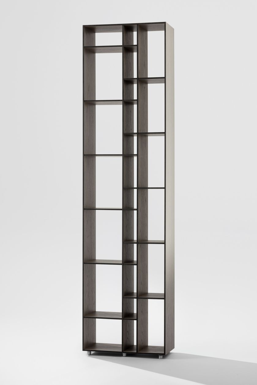 CODE 1 Open wall-mounted freestanding bookcase By ZEITRAUM | design ...