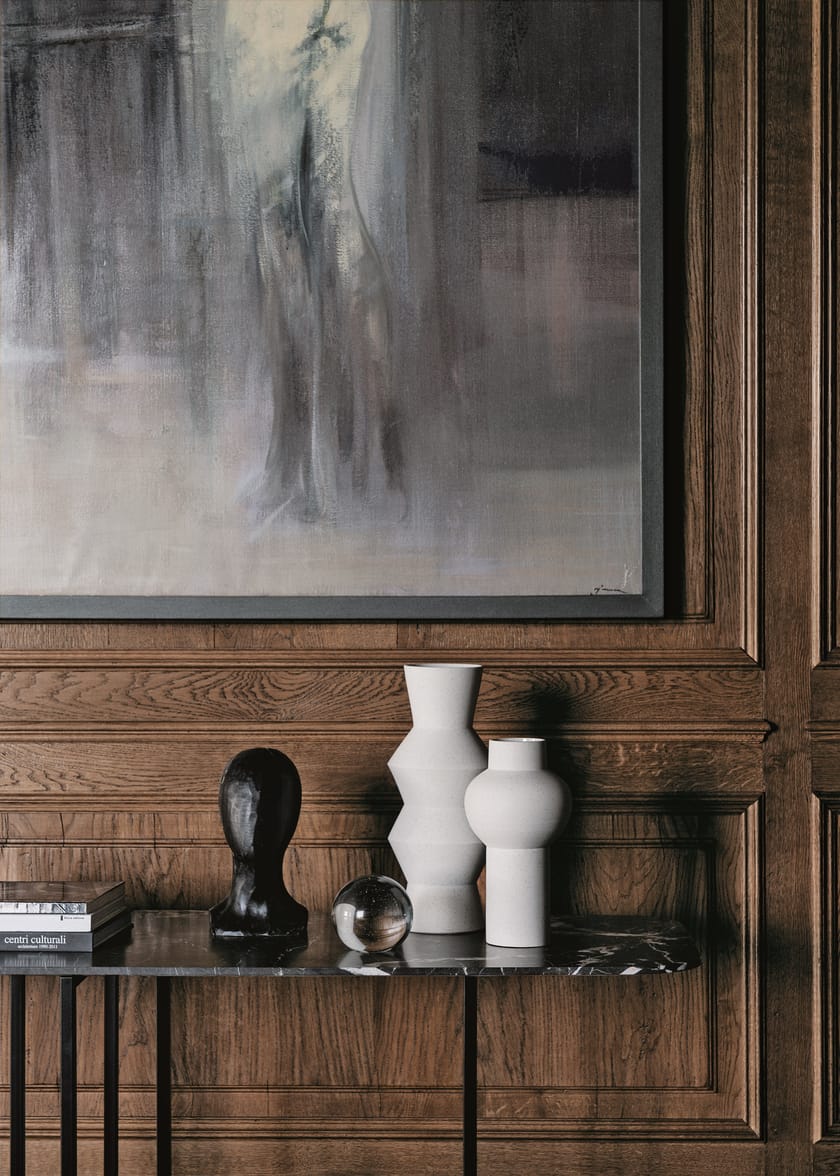 COLE | Rectangular console table By Meridiani design Andrea Parisio