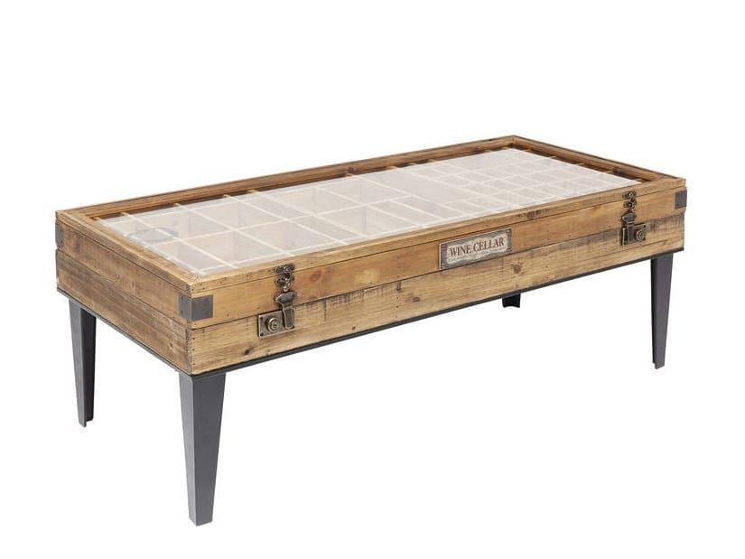 COLLECTOR | Coffee table with storage space By KARE Design