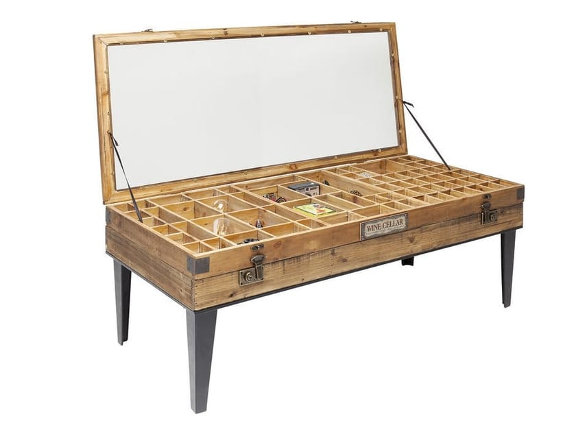 COLLECTOR | Coffee table with storage space By KARE Design