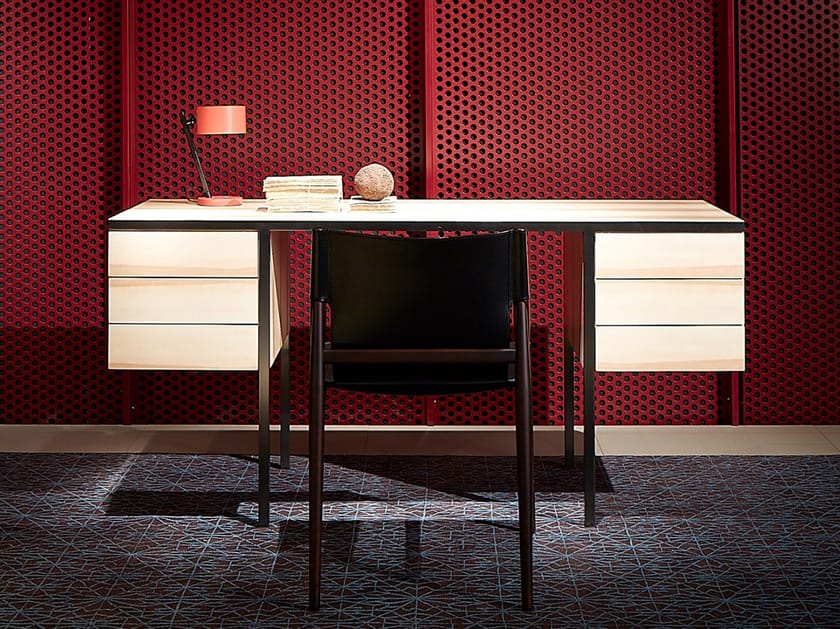 Rectangular writing desk COLLECTOR By Porro design GamFratesi Design