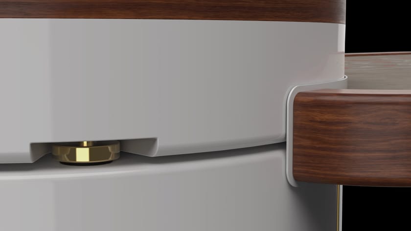 COLONNE Rectangular metal roulette table By Tableswin | design Marc Sadler