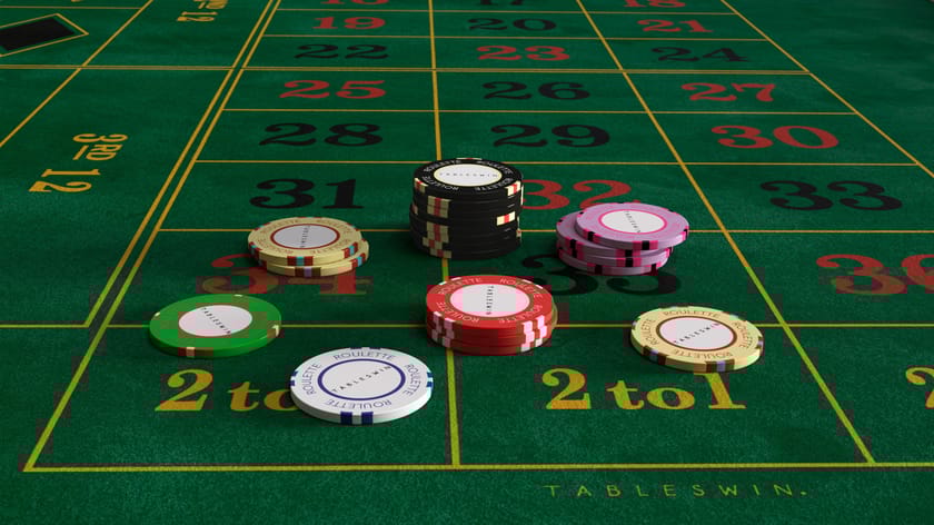 COLONNE Rectangular metal roulette table By Tableswin | design Marc Sadler