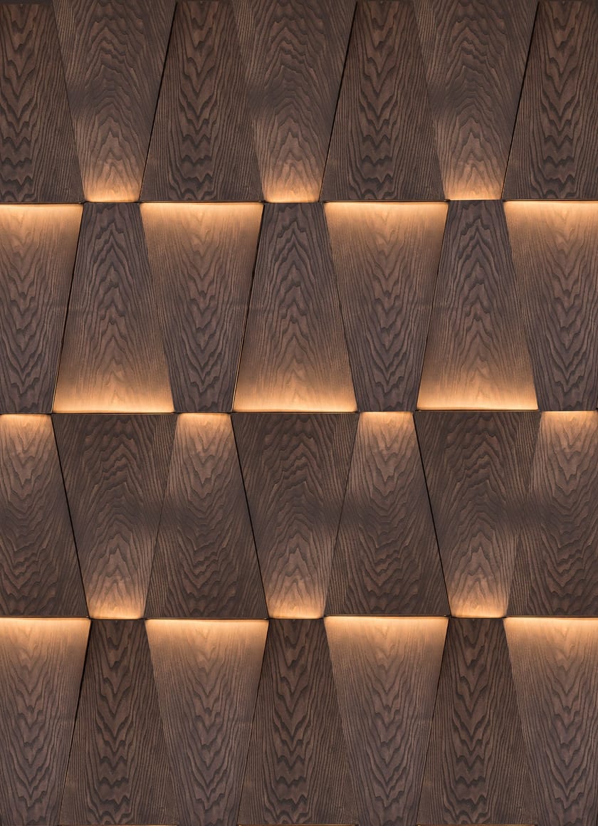 Modular wooden 3D Wall Cladding COLORADO By NEXT LEVEL DESIGN STUDIO