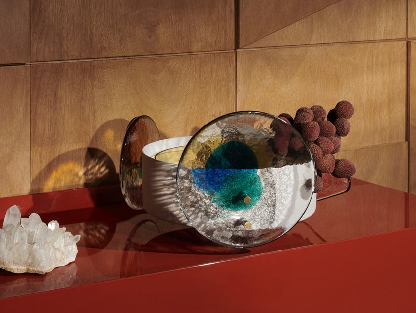 COLOURDISC AMBER 花瓶 By Cassina