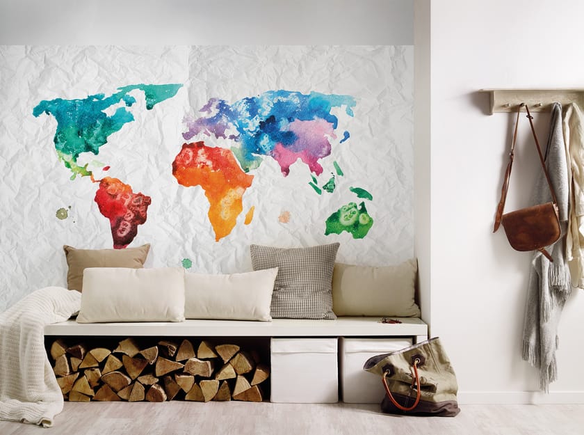 COLOURFUL WORLD Wallpaper By Architects Paper