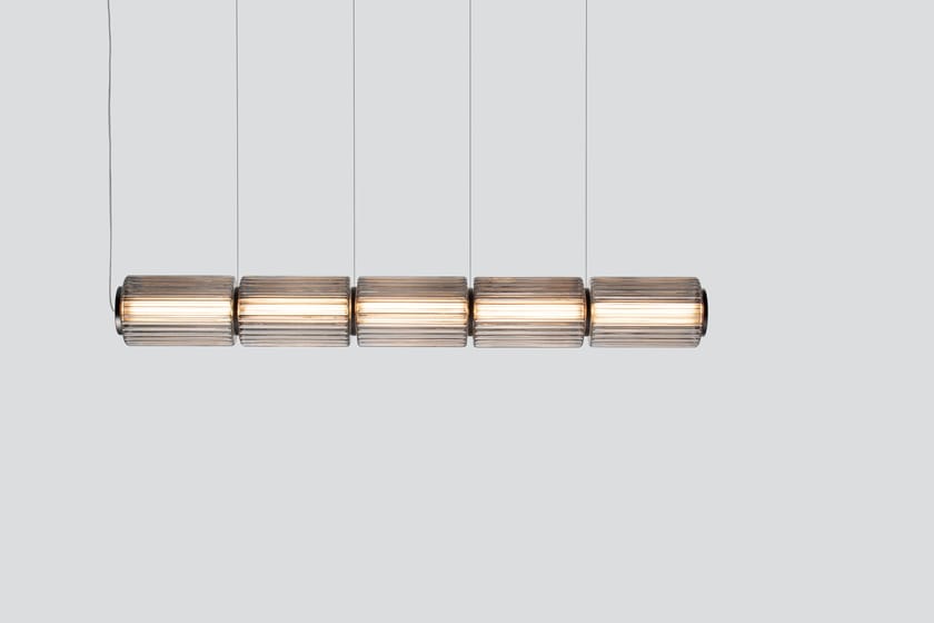 COLUMN 175 HORIZONTAL Pendant lamp By A-N-D | design Lukas Peet