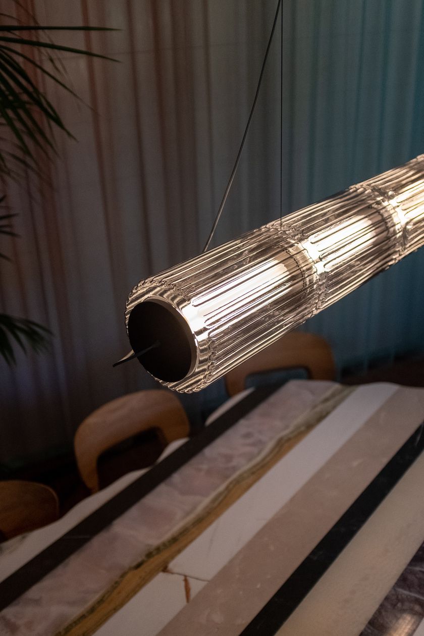 COLUMN 175 HORIZONTAL Pendant lamp By A-N-D | design Lukas Peet