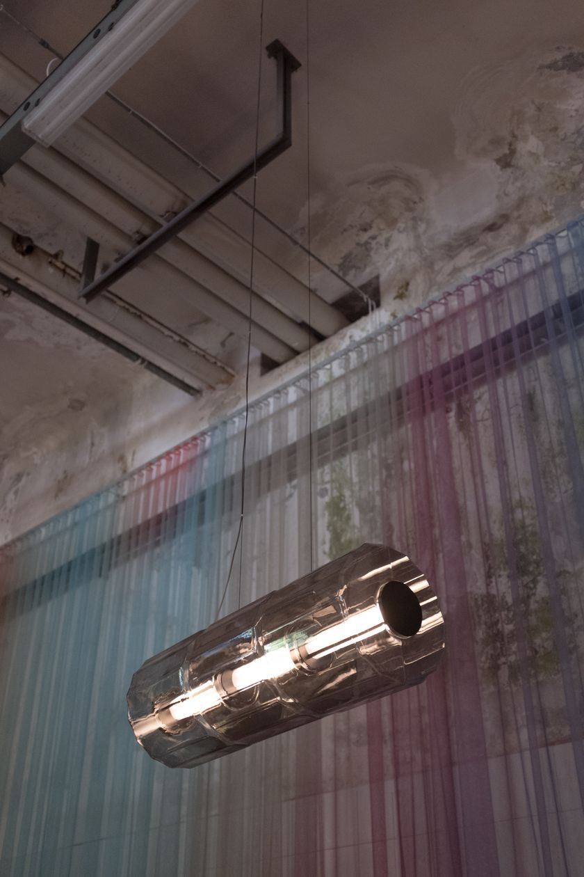 COLUMN 300 HORIZONTAL pendant lamp By A-N-D design Lukas Peet