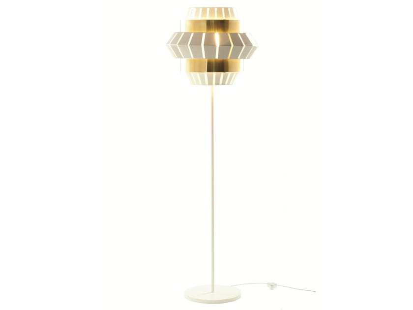 COMB FLOOR Lampadaire LED en métal By UTU Soulful Lighting | design ...