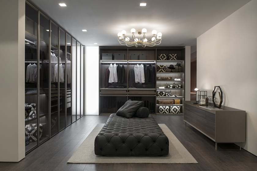 Sectional wardrobe COMBI SYSTEM Z598 By Zalf