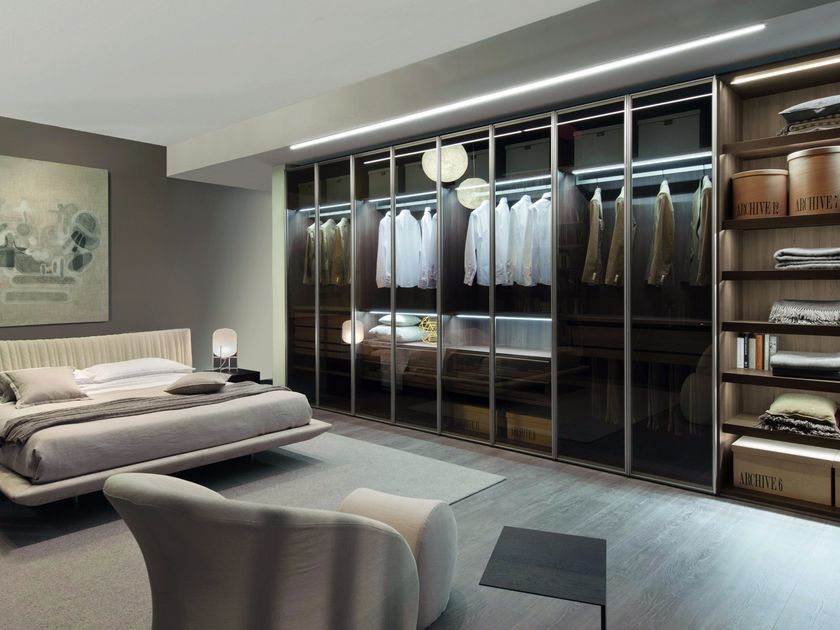 Sectional wardrobe COMBI SYSTEM Z598 By Zalf