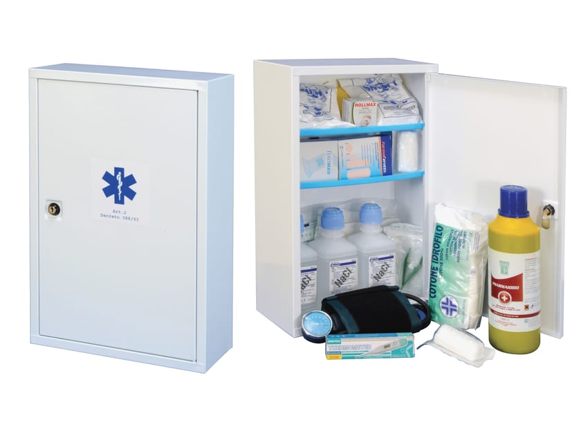First Aid cabinets | Safety in the workplace and in enclosed spaces ...