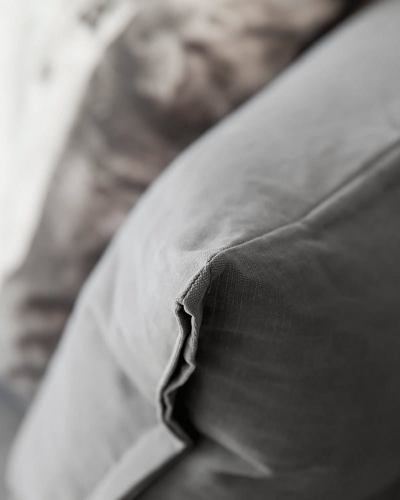 COMFORT 2 seater sectional fabric sofa with removable cover By Dall ...