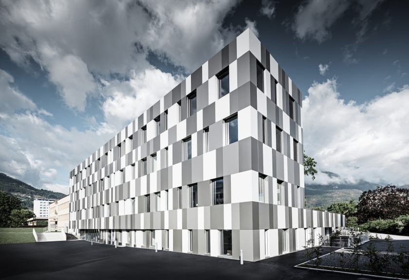 Composite material facade panel COMPOSITE PANEL By PREFA ITALIA