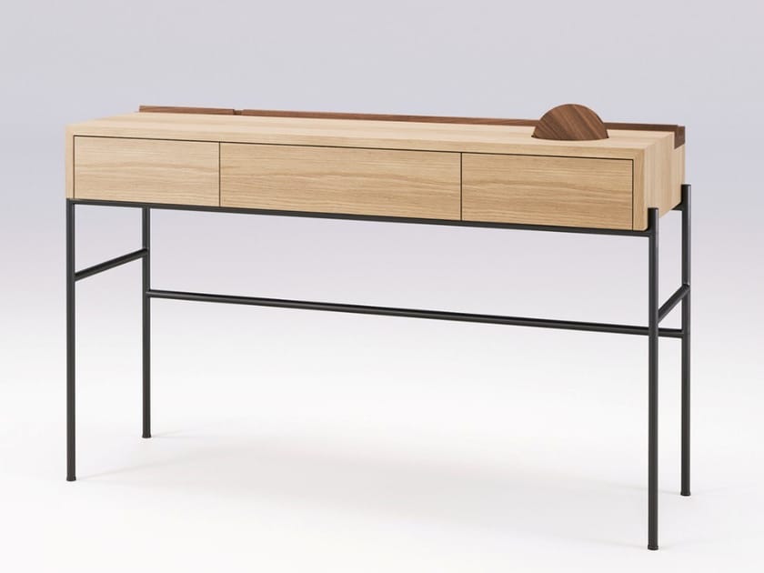 CONCIERGE Solid wood console table / secretary desk By Wewood
