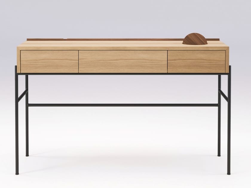CONCIERGE Solid wood console table / secretary desk By Wewood