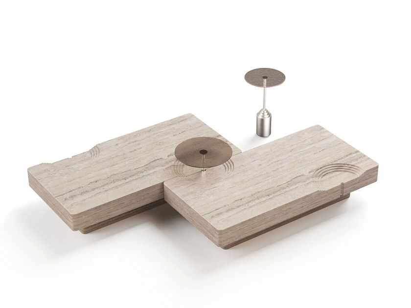 LT5315-01 SICILY THEATRE Coffee table By CONCISE HOME