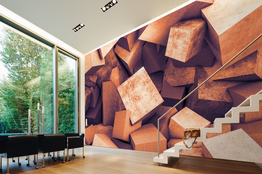 CONCRETE BLOCKS Wallpaper By Architects Paper