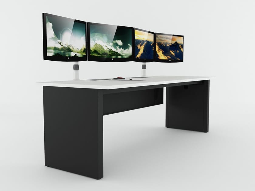 Rectangular workstation desk CONNECT MULTITASK By Levira International