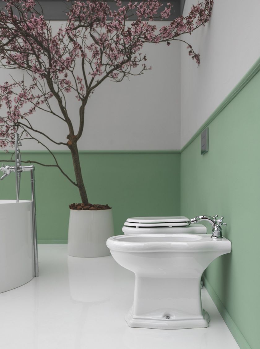CONTEA | Floor mounted bidet By Axa design Massimiliano Cicconi