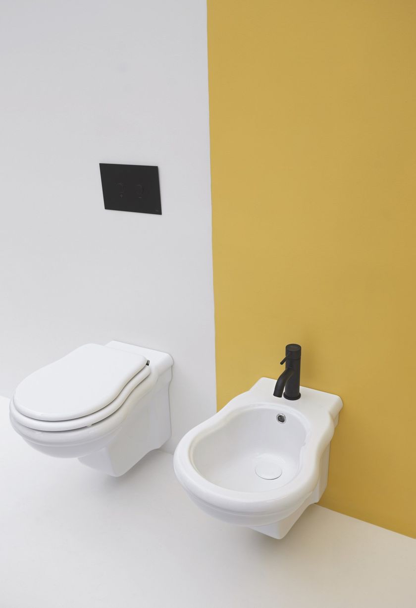 CONTEA | Wall-hung bidet By Axa design Massimiliano Cicconi