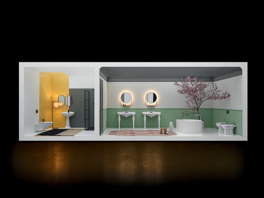 CONTEA | Wc sospeso By Axa design Massimiliano Cicconi