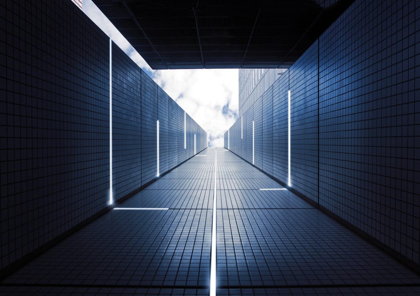 CONTINUOS LINE Linear lighting profile for LED modules By SIMES