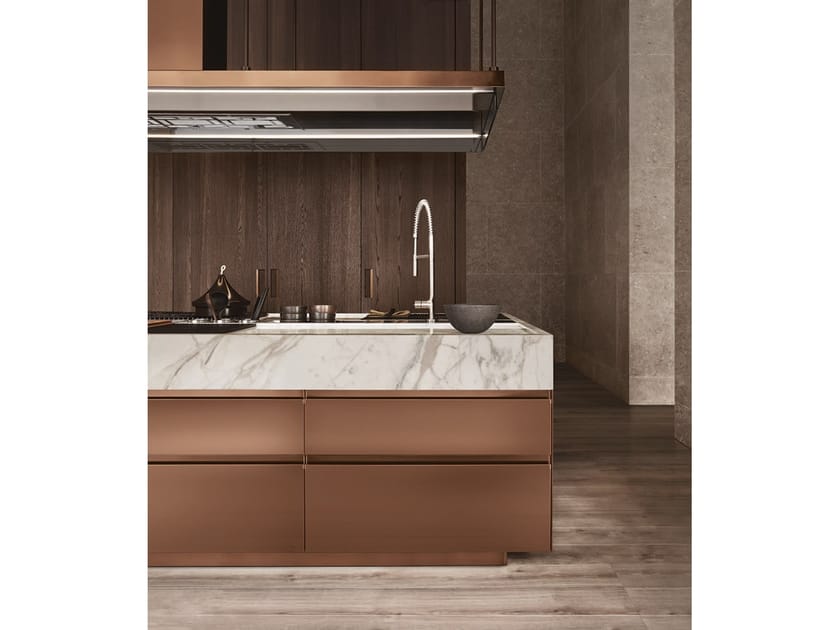 CONVIVIUM Kitchen with island By Arc linea Arredamenti | design Antonio ...