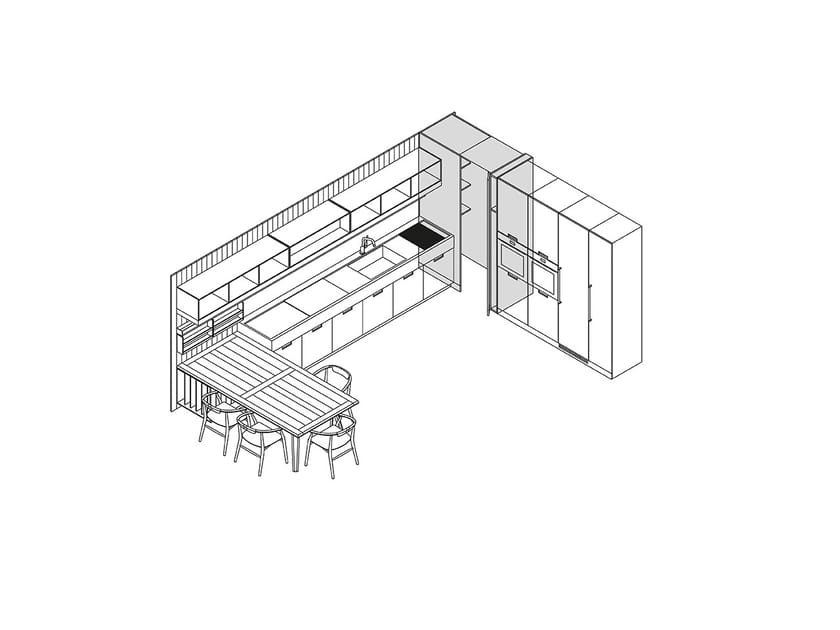 WIC Walk-in closet By Arc linea Arredamenti