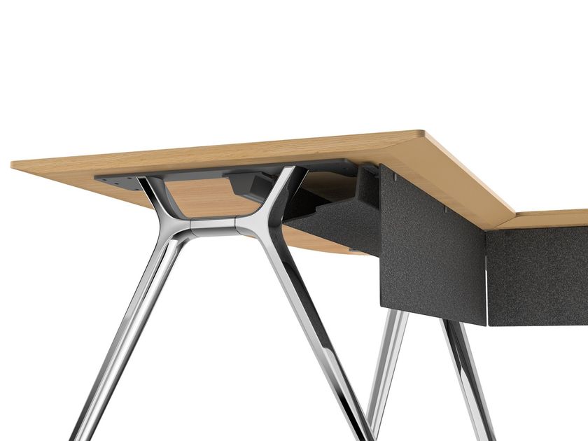 CONVO Meeting table with cable management By RENZ | design Jehs+Laub