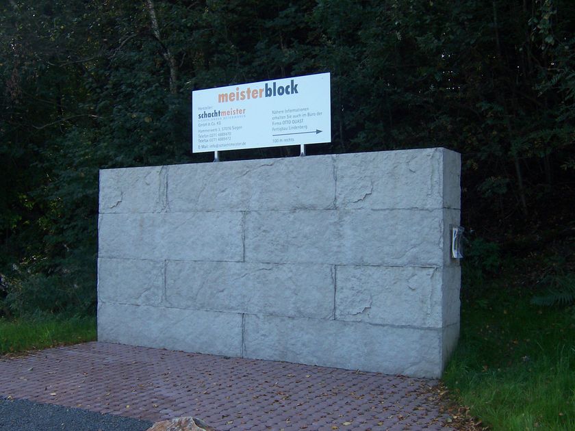 RECKLI® PER BETONBLOCK Matrice per parete in calcestruzzo facciavista ...