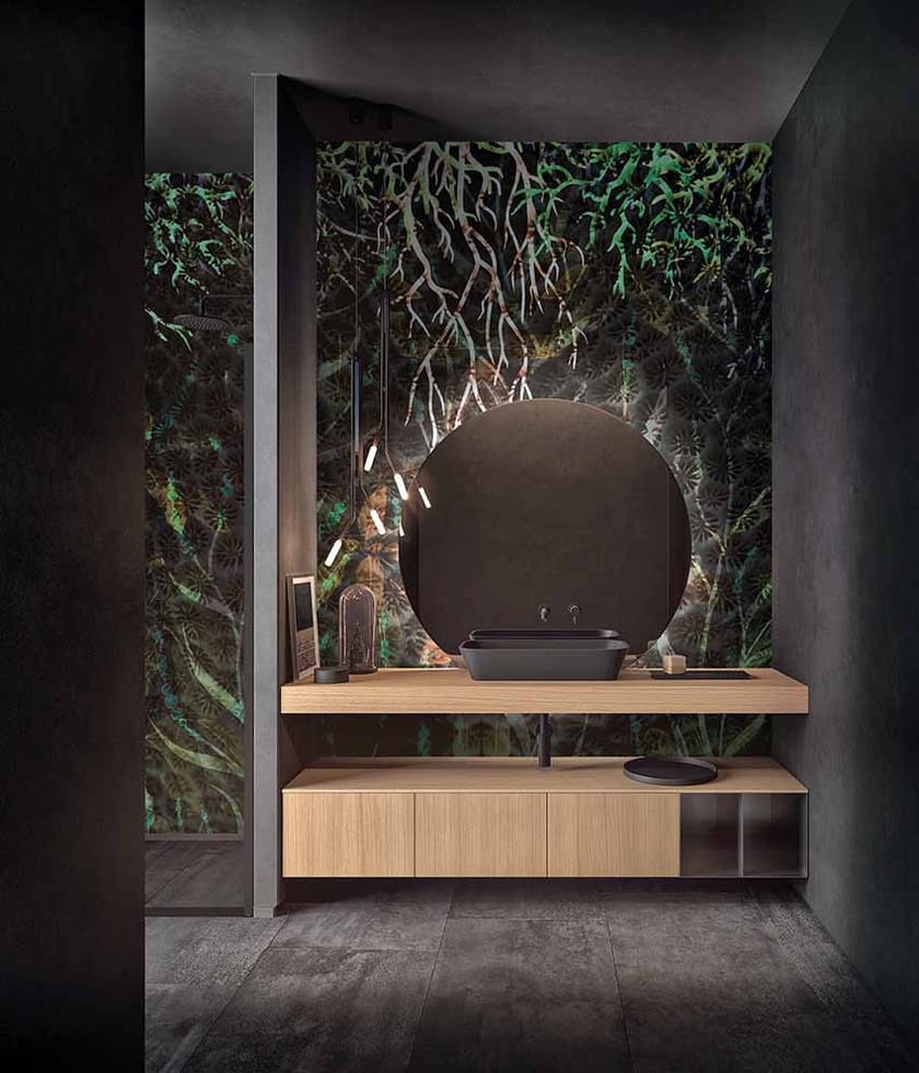 Wallpaper CORAL Skinglass Collection By Cerasa