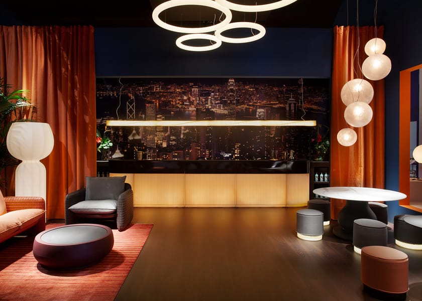 Illuminated polyethylene bar counter CORDIALE CORNER By SLIDE design ...