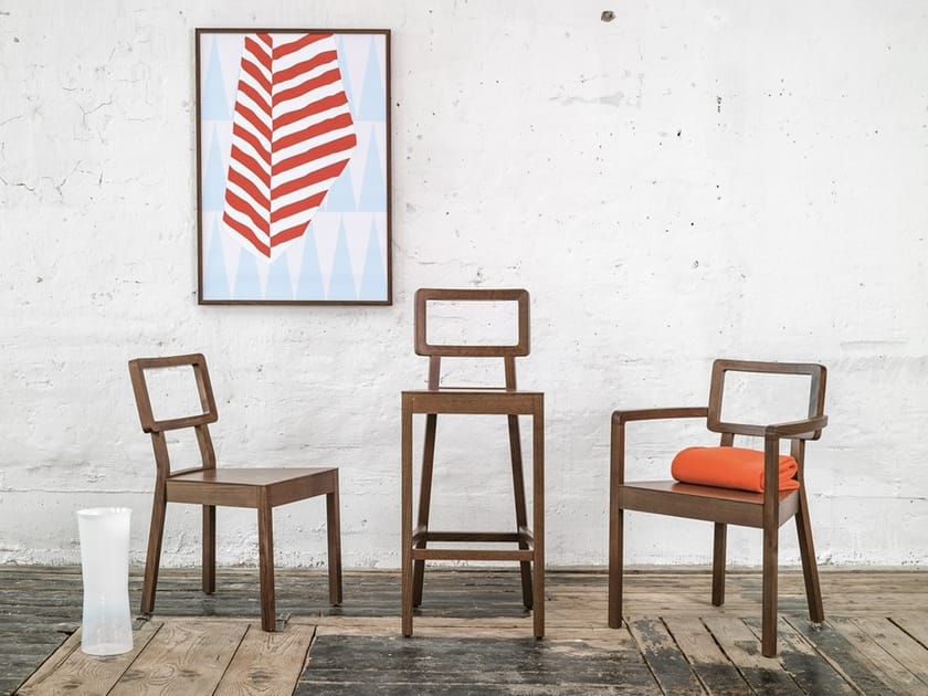 CORDOBA | Open back chair Cordoba Collection By TON design Tom Kelley