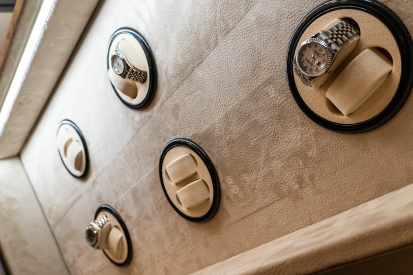 CORIUM LUXURY LEATHER CLOSET Wardrobe By BT45 | design BauTeam