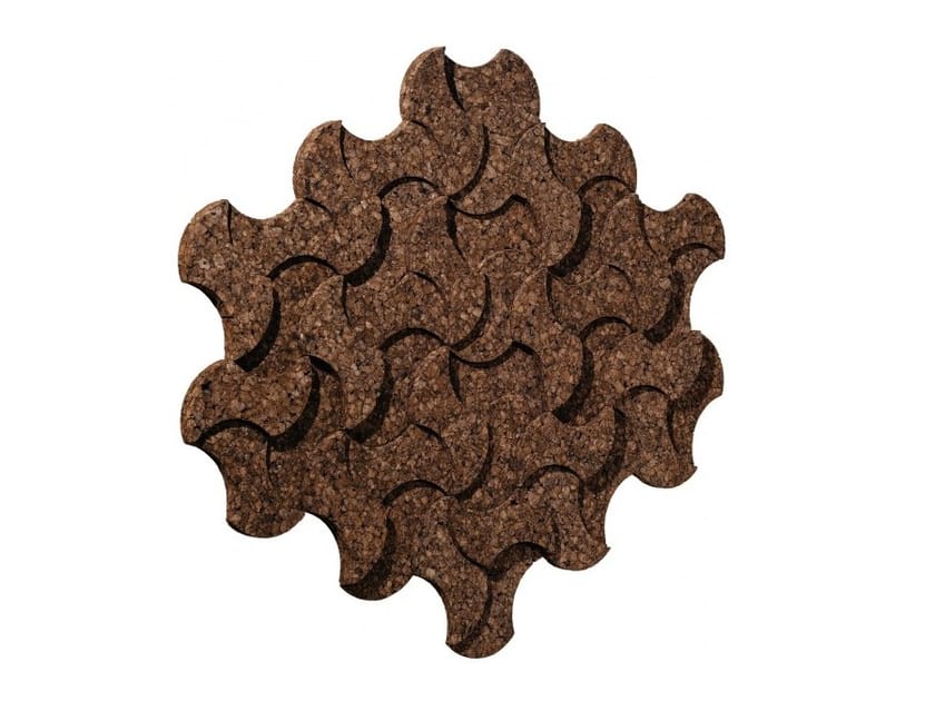 Cork wall tiles CORKARC By GENCORK