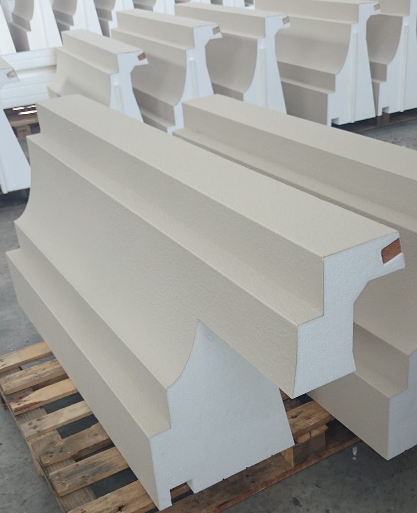 CORNICE PREFABBRICATA | Gesims aus EPS By RE.PACK
