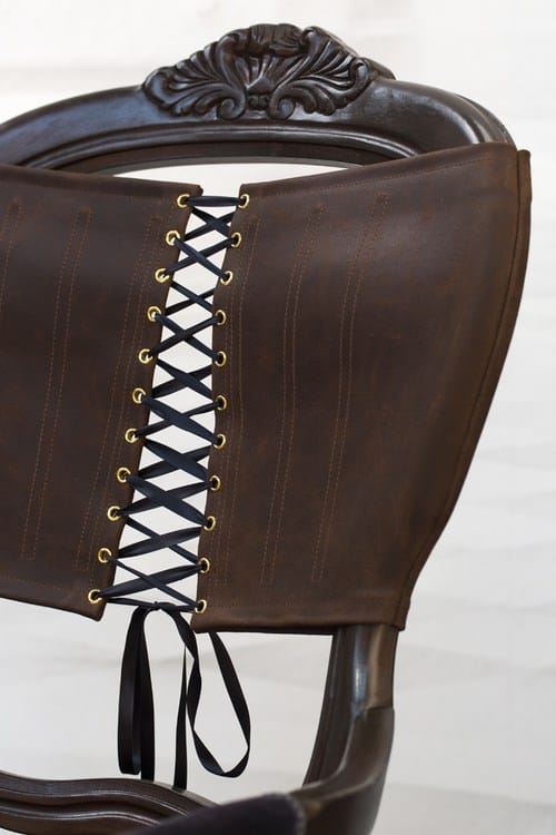 CORSET Upholstered fabric chair with armrests By Mineheart | design ...