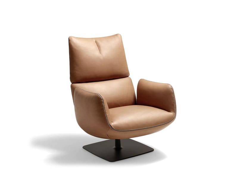 JALIS LOUNGE Swivel armchair By COR | design Jehs+Laub