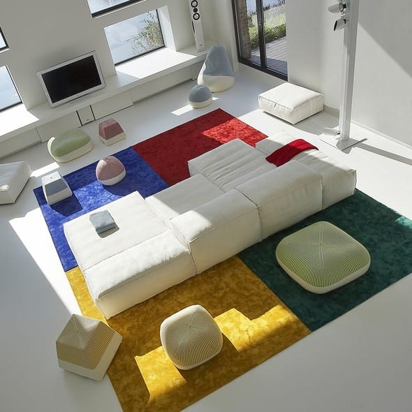 COSMO BAMBOO Bamboo fibre rug By Casalis | design Liset Van der Scheer