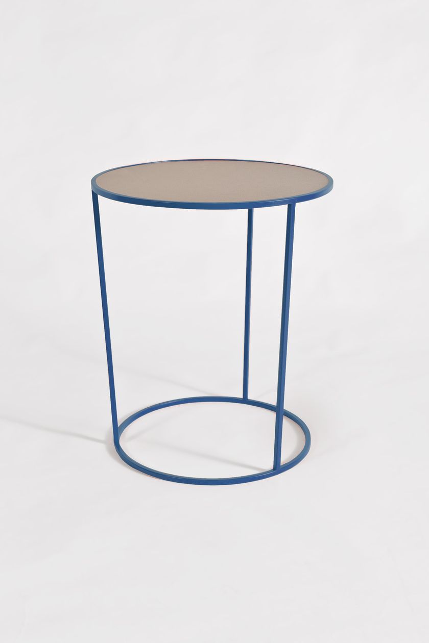 COSTANCE | Table basse ronde Table d'appoint ronde en métal pour CHR By ...